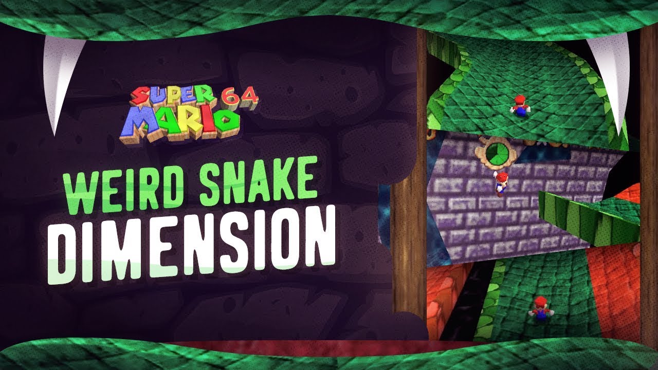 Weird Snake Dimension | Super Mario 64 Romhack - YouTube