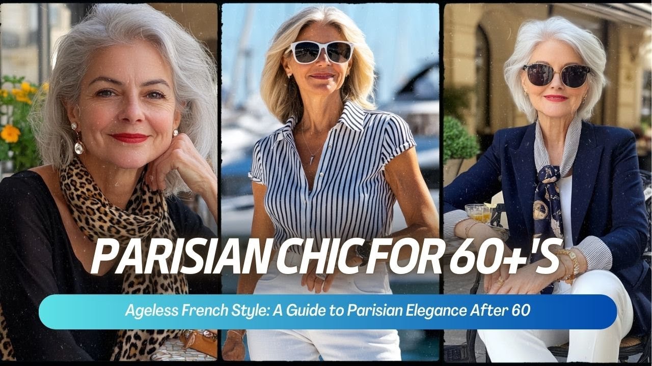 Ageless French Style: A Fashion Guide to Parisian Elegance After 60 ...