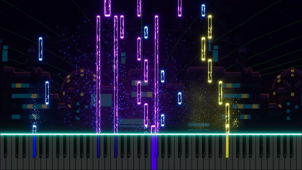 Deltarune Chapter 2 - A CYBER'S WORLD?(Piano Arrangement) - YouTube