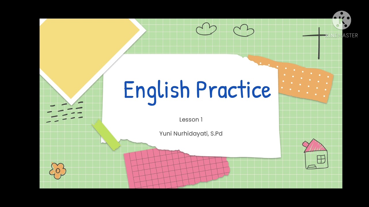 English Practice Lesson 1 - YouTube