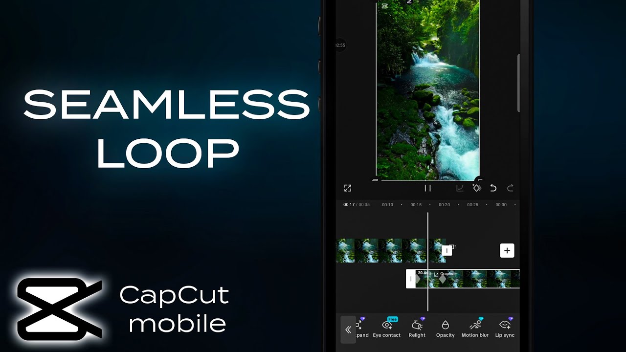 Seamless Loop in CapCut MOBILE | Quick Tutorial - YouTube