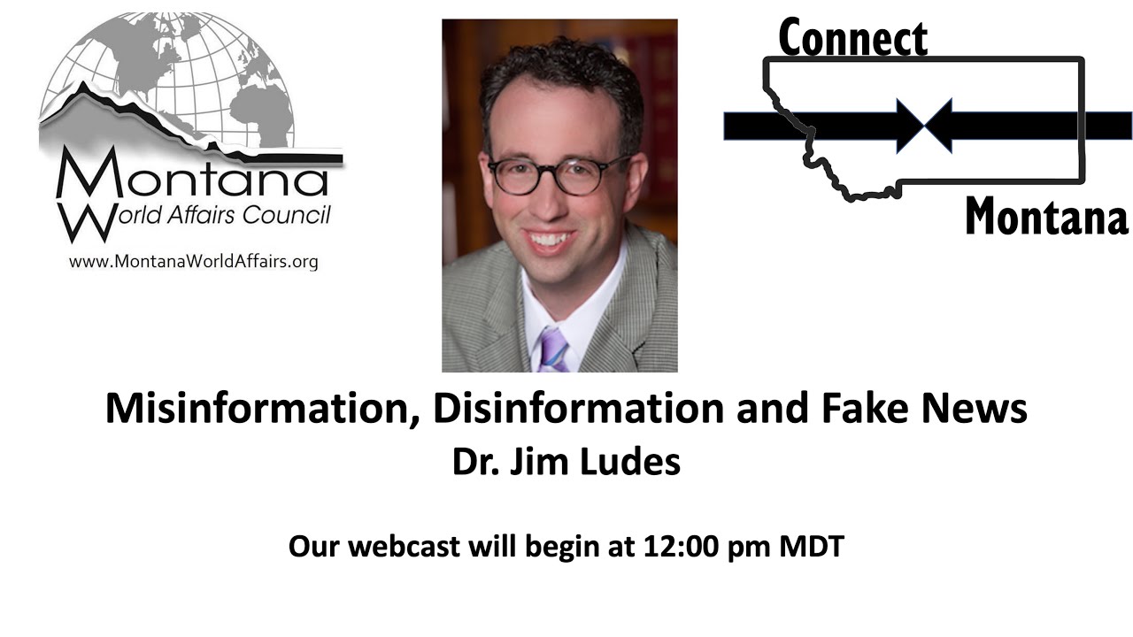 Connect Montana: Dr James Ludes - YouTube