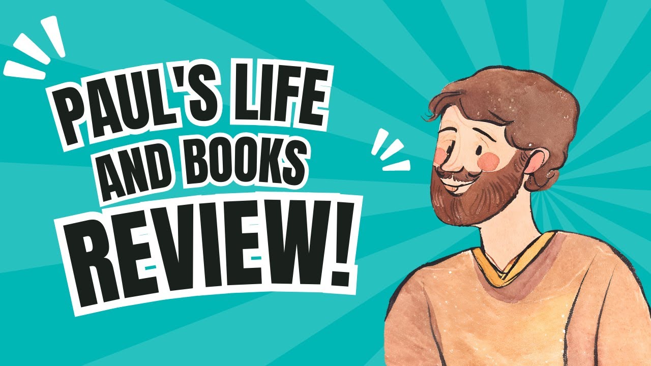 Paul's life and books review! For Kids! - YouTube