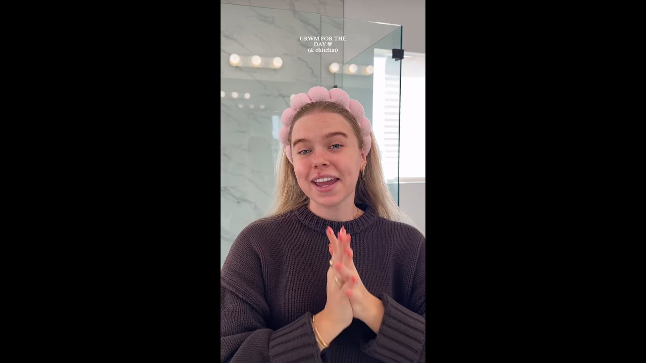 good morning 🤍 exciting things coming this week 😙 - YouTube