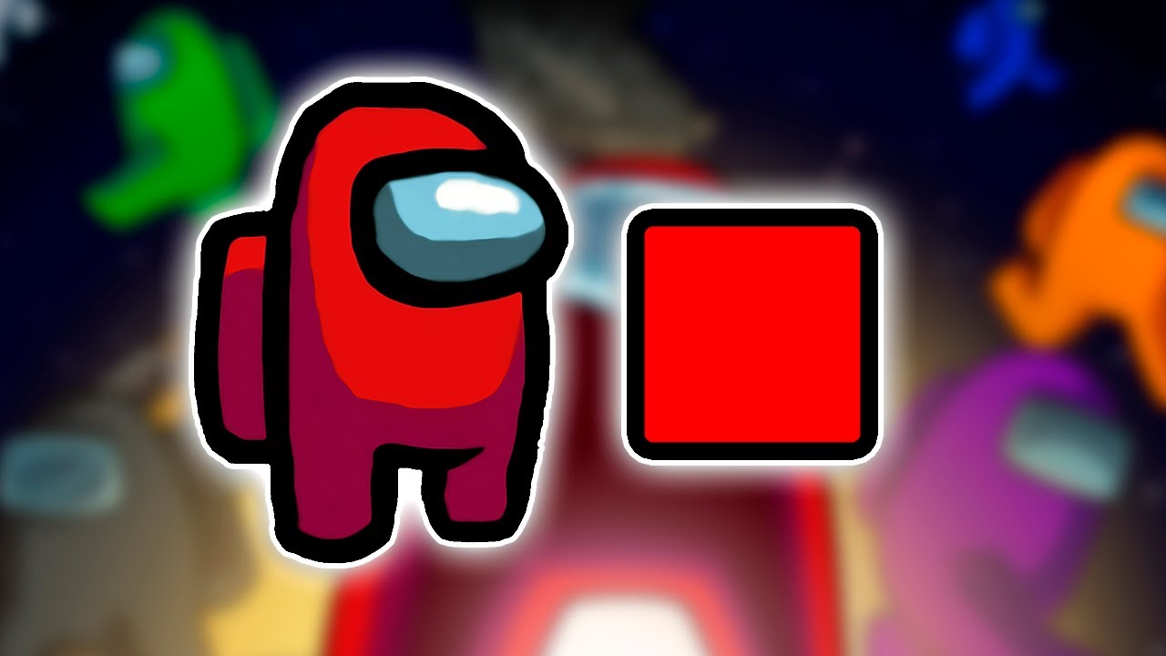 ¡SI VEO EL COLOR ROJO EL VÍDEO TERMINA! 😱😂 AMONG US pero SI VES el ...