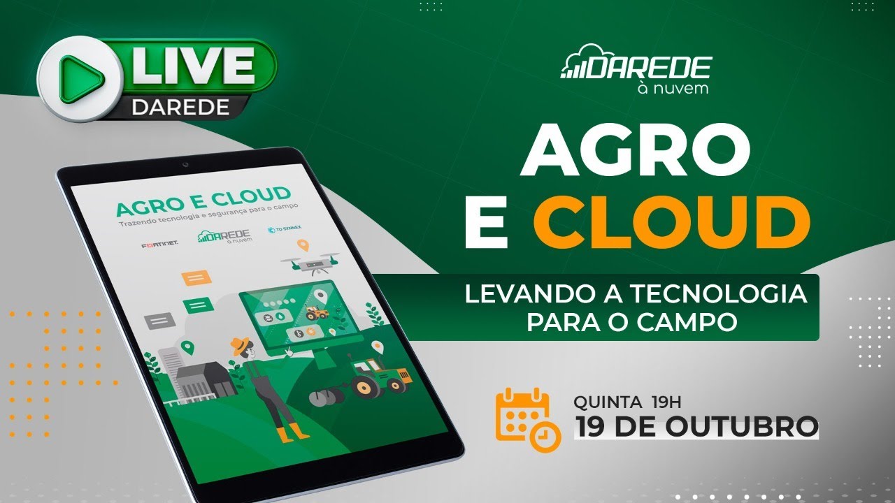 Live Darede # 411 - Agro e Cloud: a tecnologia no campo - YouTube