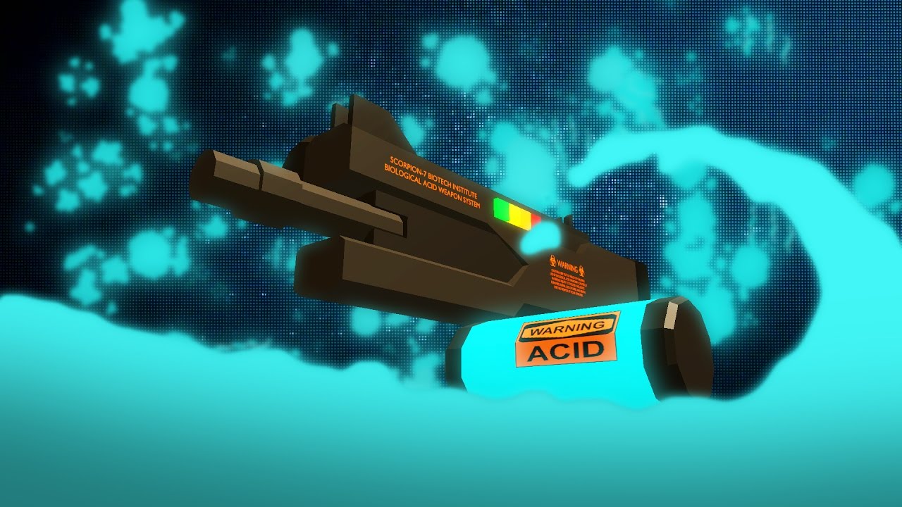 UNTURNED MOD: Acid Gun review en ESPAÑOL - YouTube