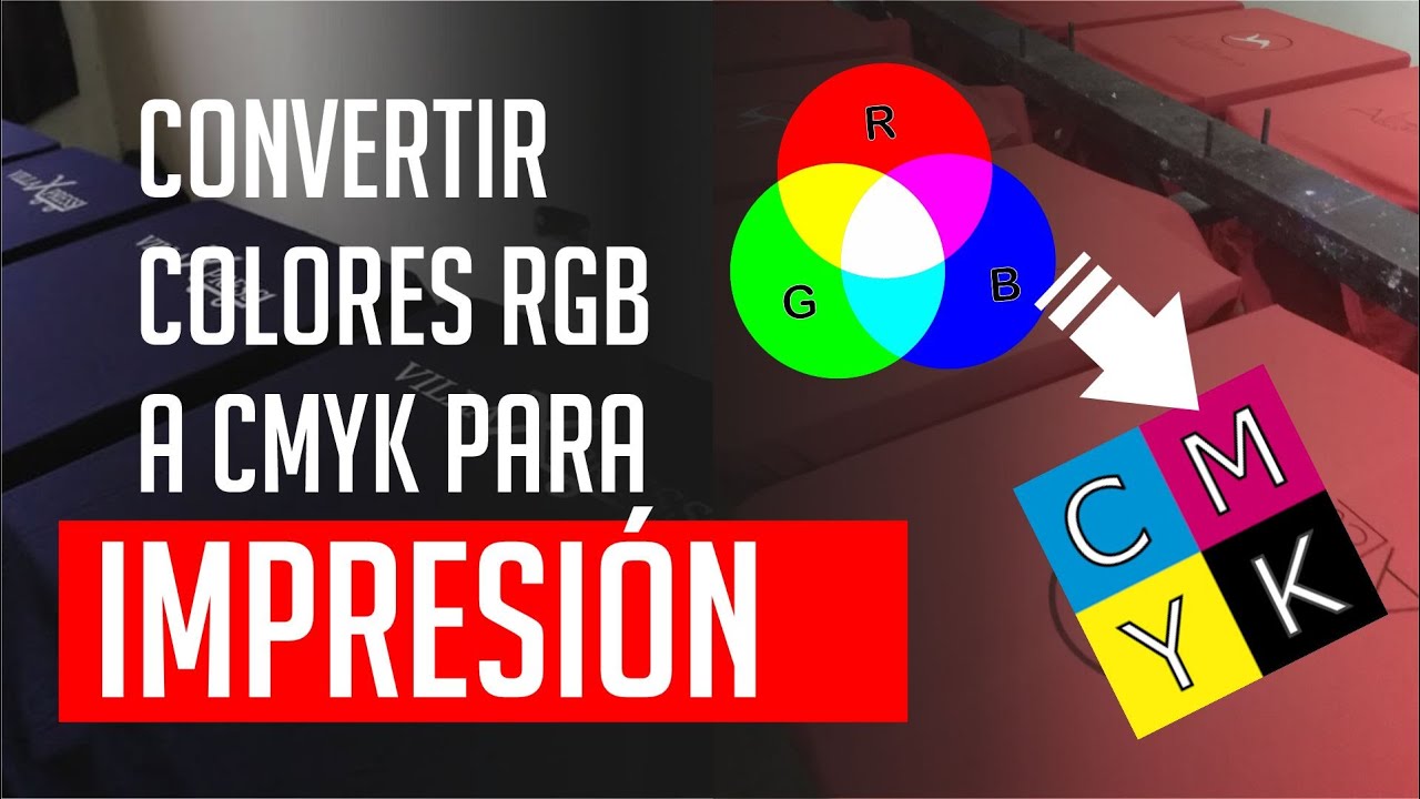CONVERTIR RGB A CMYK EN COREL DRAW 2021 - YouTube