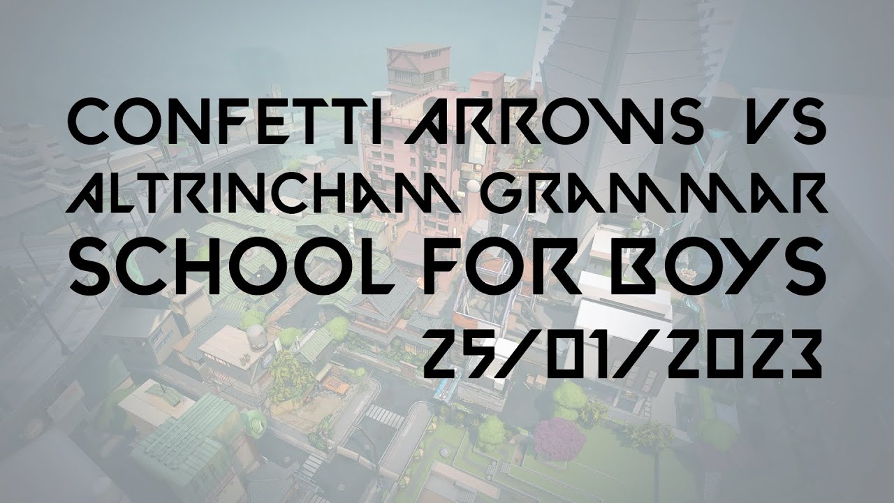 Confetti Arrows vs AGSB - YouTube