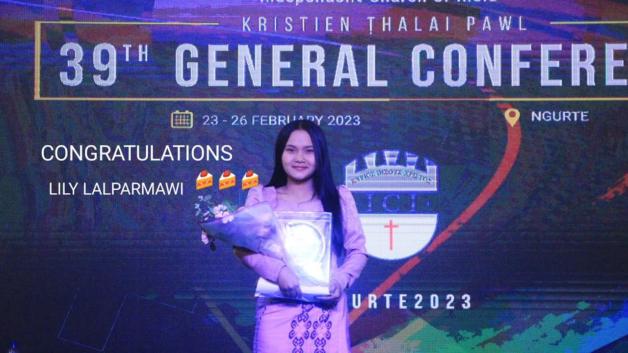 Lily Lalparmawi ||Ni li a liem tah|| Rev Thangngur Awardee 2023 - YouTube