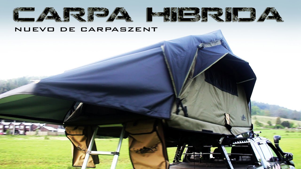 CARPA DE TECHO PARA AUTOS, MODELO HIBRIDA, DE CARPAS ZENT - YouTube