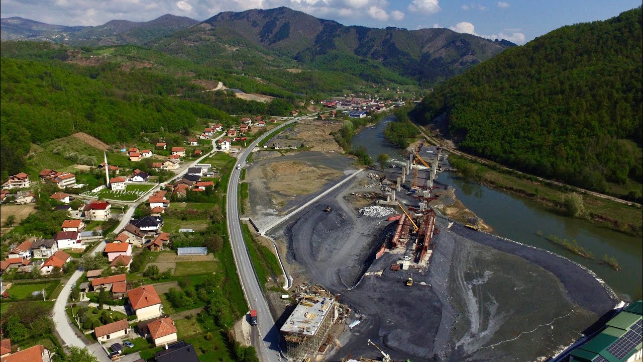 Autoput koridor 5C Donja-Golubinja 2021 - YouTube