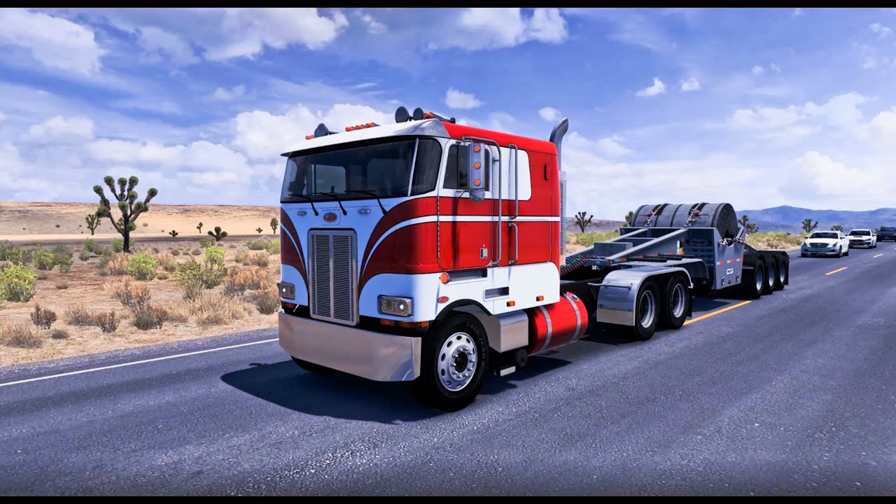 Transport de bobines - coils | PETERBILT 362 | Pratt Coil Trailer ...