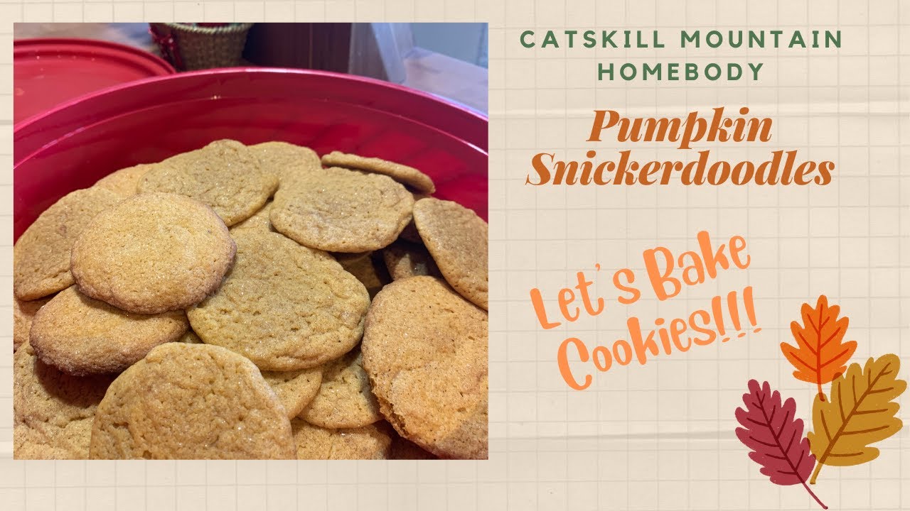 Pumpkin 🧡Snickerdoodles! #snickerdoodle #pumpkin - YouTube