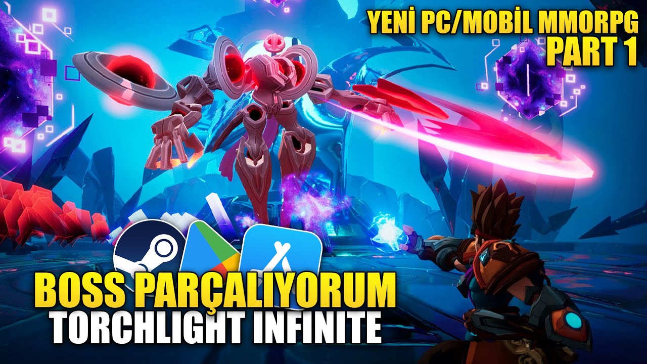 Yeni Mobil MMORPG Torchlight Infinite Gameplay (Sadece Boss Kesiyorum ...