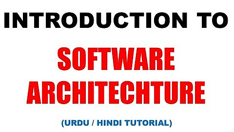 Software design and architecture - YouTube
