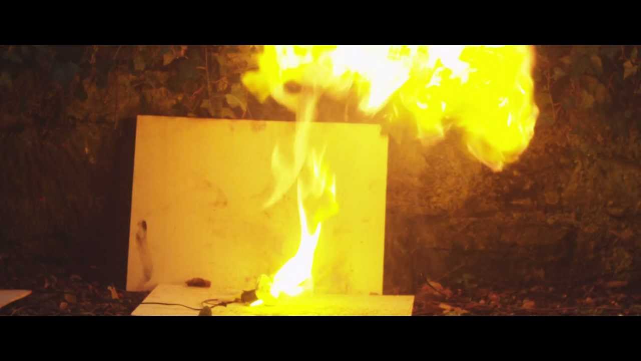 Flash Cotton Explosion with Fire - YouTube