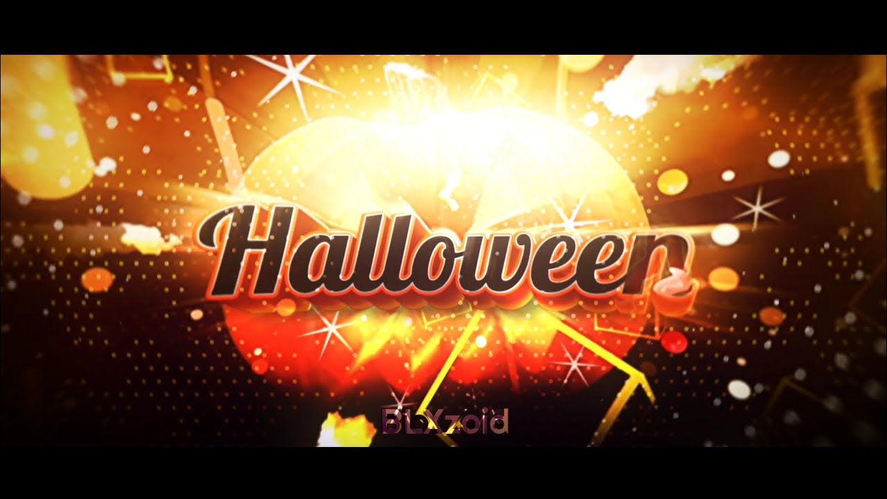 free Halloween 2d intro template - YouTube