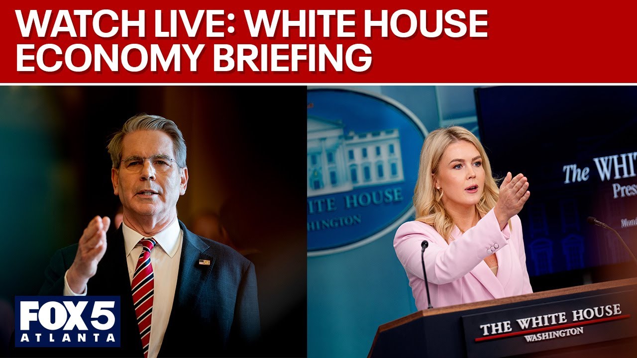 WATCH LIVE: White House press briefing on the economy | FOX 5 News ...
