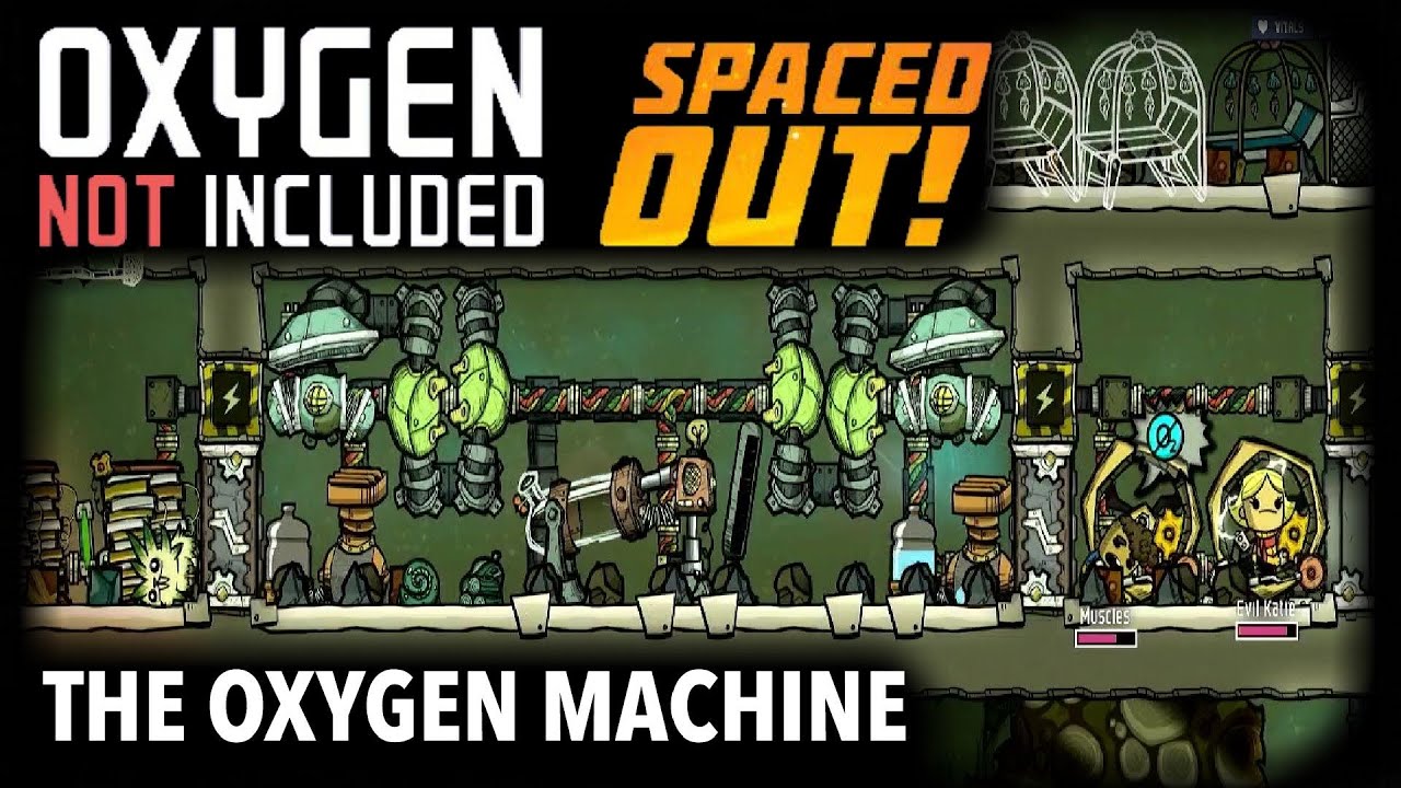 Building The Oxygen Machine | Oxygen Not Included (Part 4) - YouTube