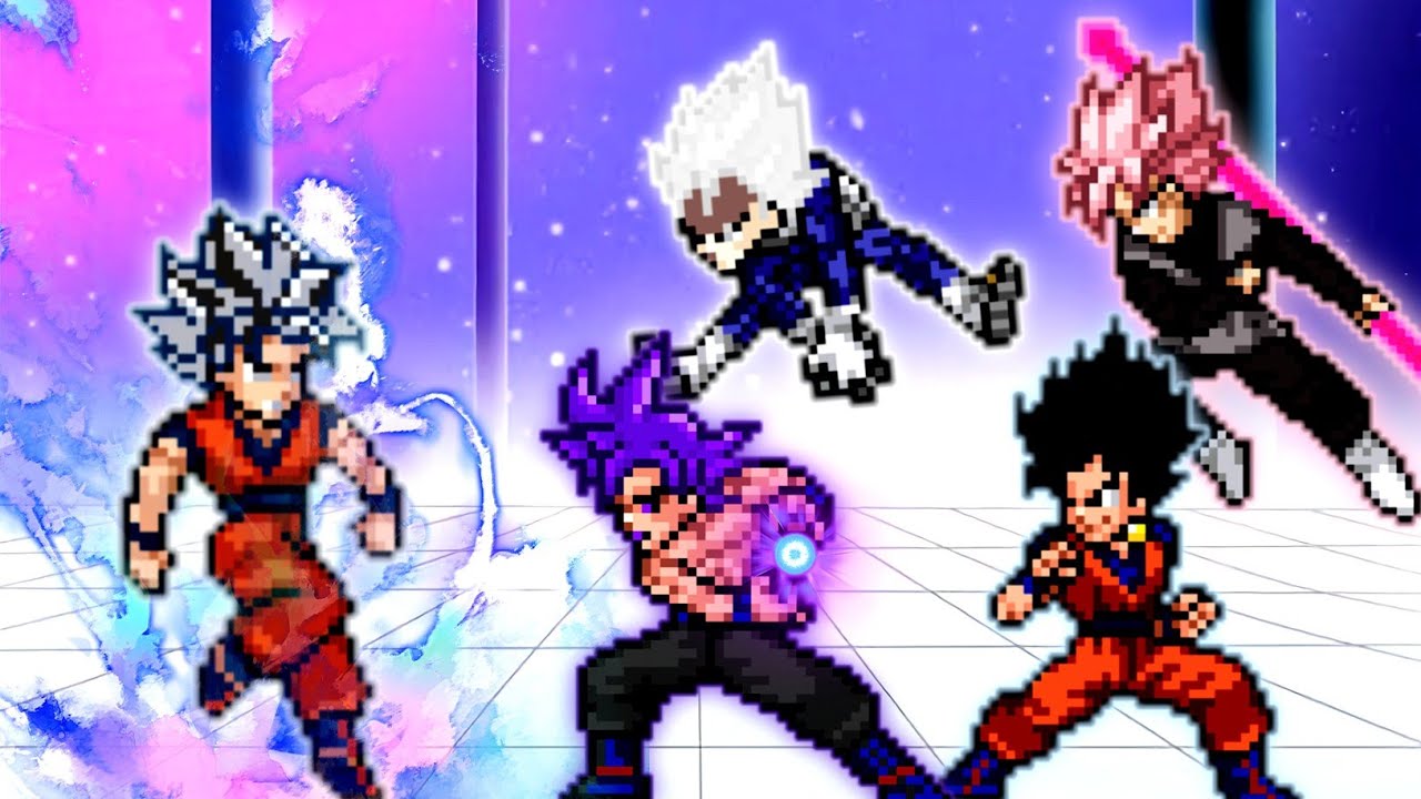 Goku DB V2 OP (Zeed) VS Goku 1000 YO OP, Vegeta MUI V2 OP, Goku Black ...