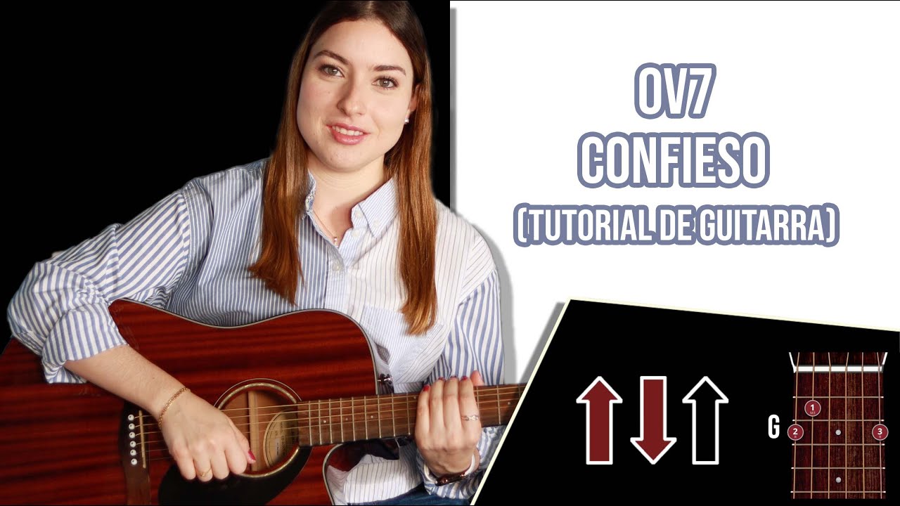 OV7 - Confieso (Tutorial de Guitarra) - YouTube