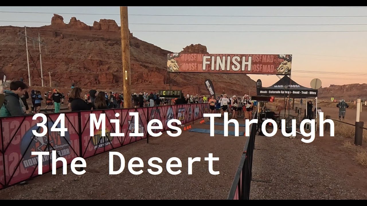 Moab's Red Hot 55k || First Race of 2025 - YouTube