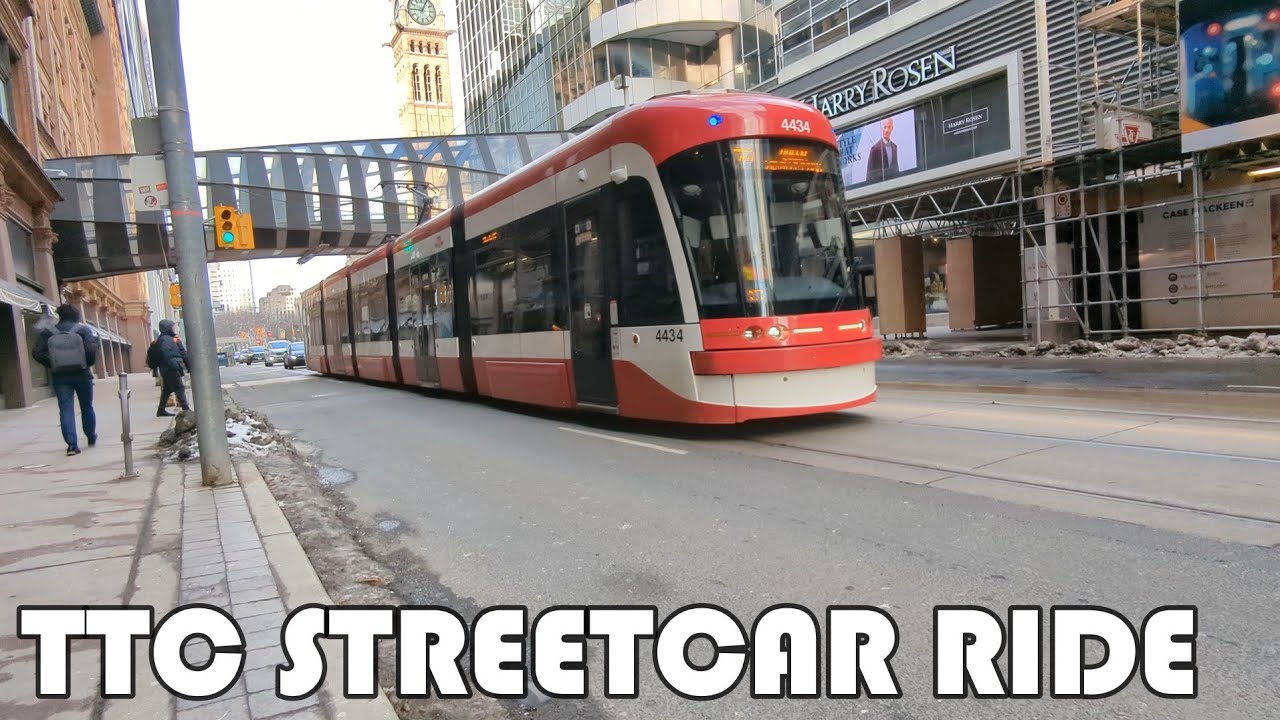 TTC 501 Streetcar Ride From Queen Station to Neville Park Blvd - YouTube