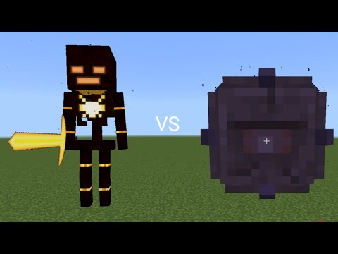 Solar Skeleton Titan VS Ancient Titanic Guardian - Minecraft PE Mob ...