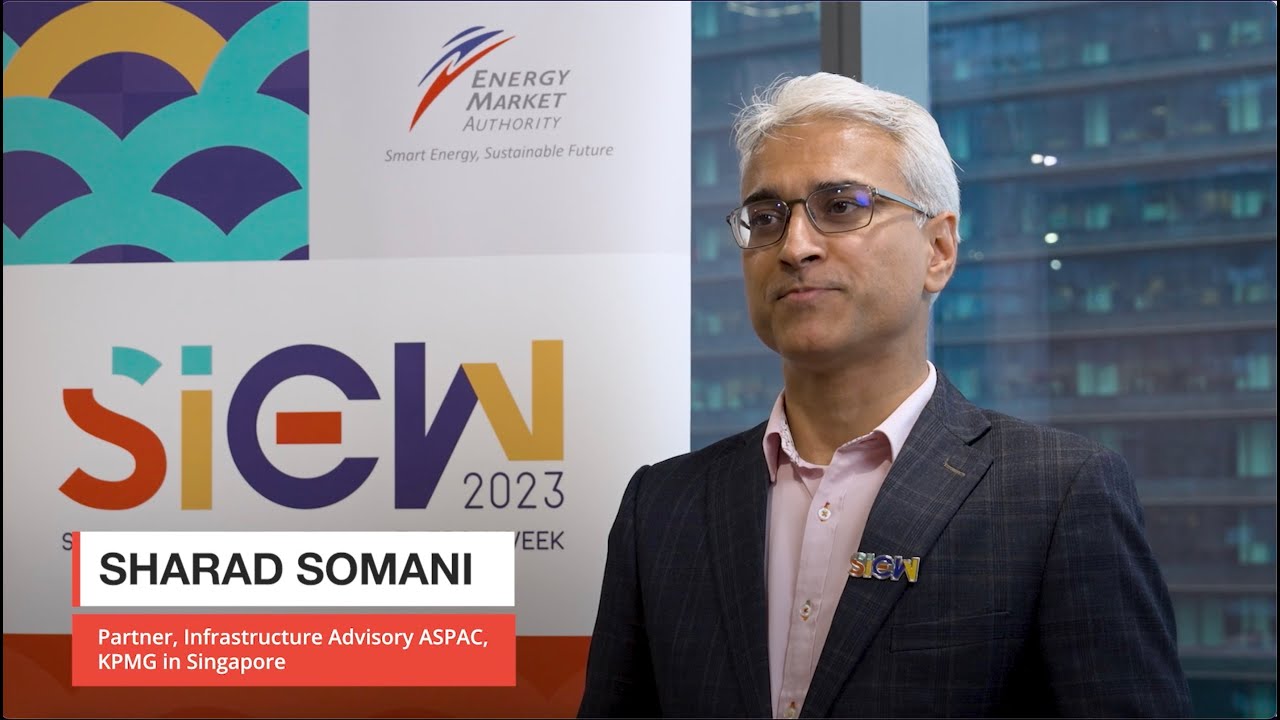 SIEW Live: Sharad Somani, Partner, Head of Infrastructure, KPMG Asia ...