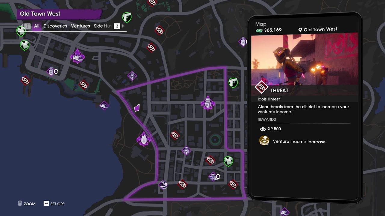 Saints Row 2022 - Old Town West Threats | Defeat Final Idols Collective ...