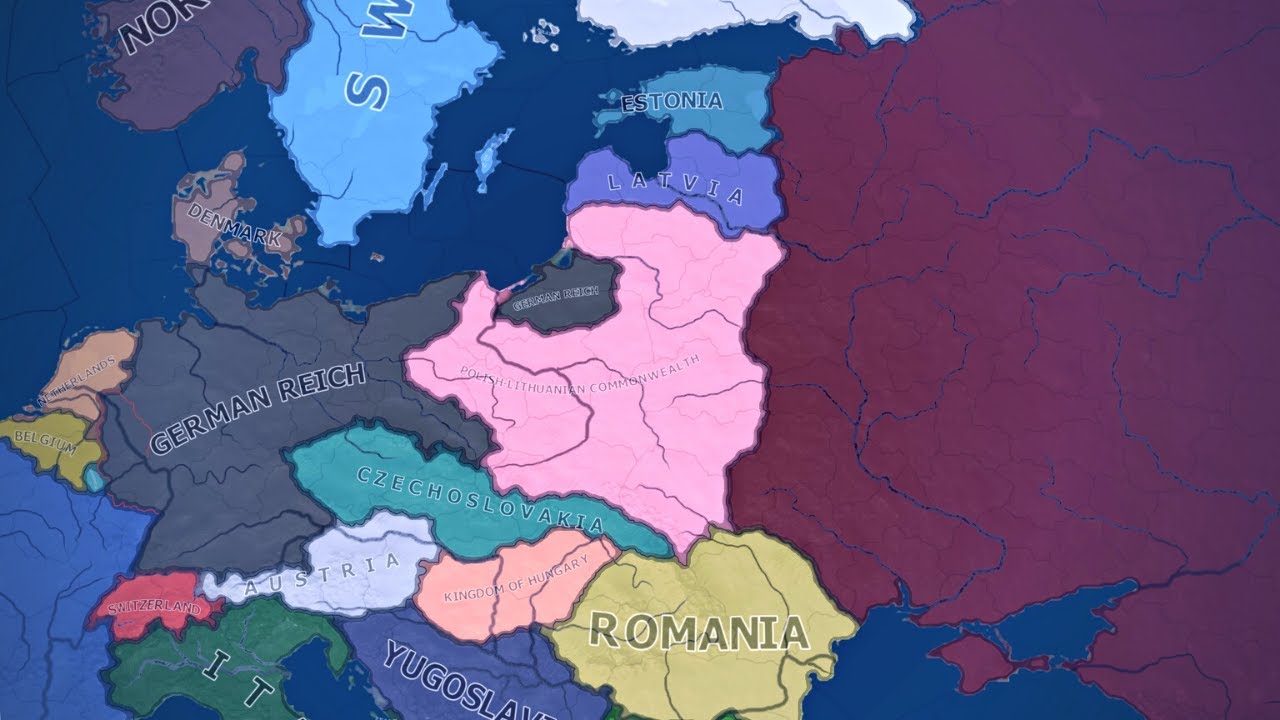 Polish-Lithuanian Commonwealth - HOI4 Timelapse - YouTube