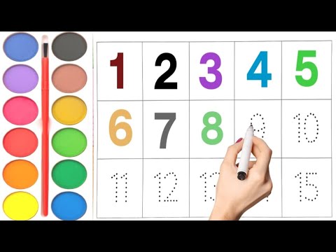 Learn to count, 123 Numbers, kids rhymes, One two three, 1 to 100 ...