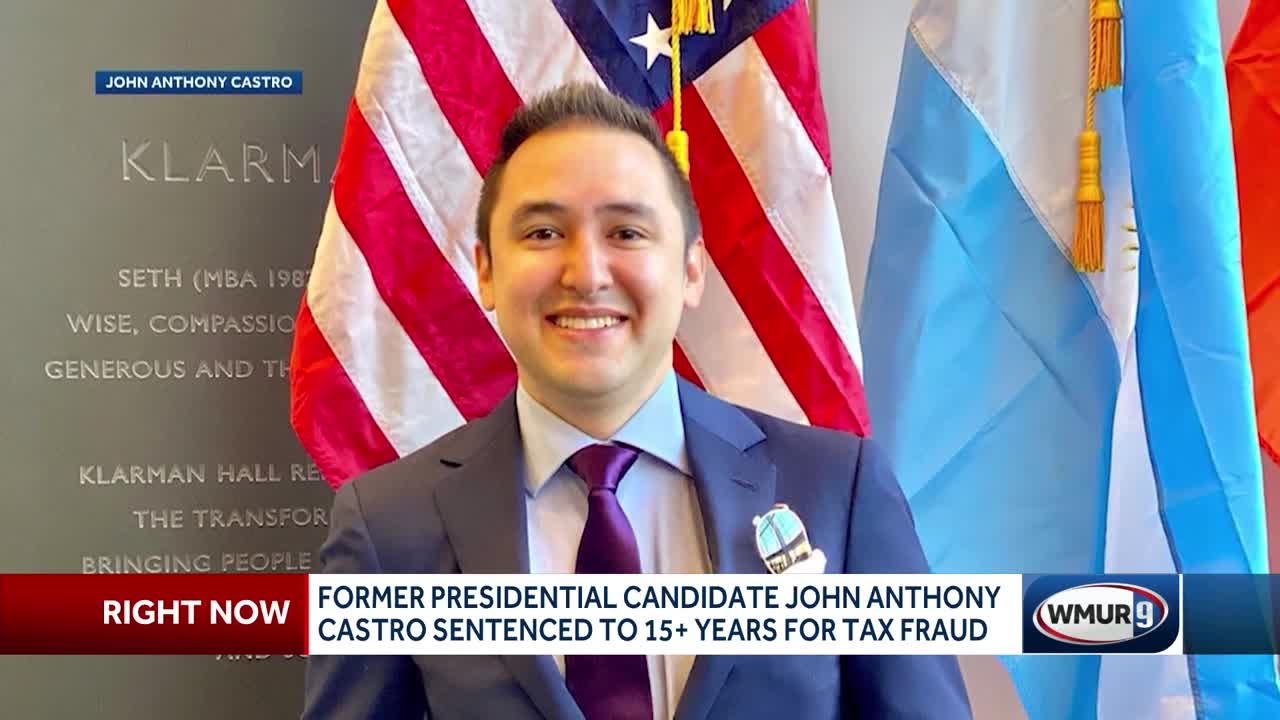 Former presidential candidate John Anthony Castro sentenced to 15+ years for tax fraud - YouTube