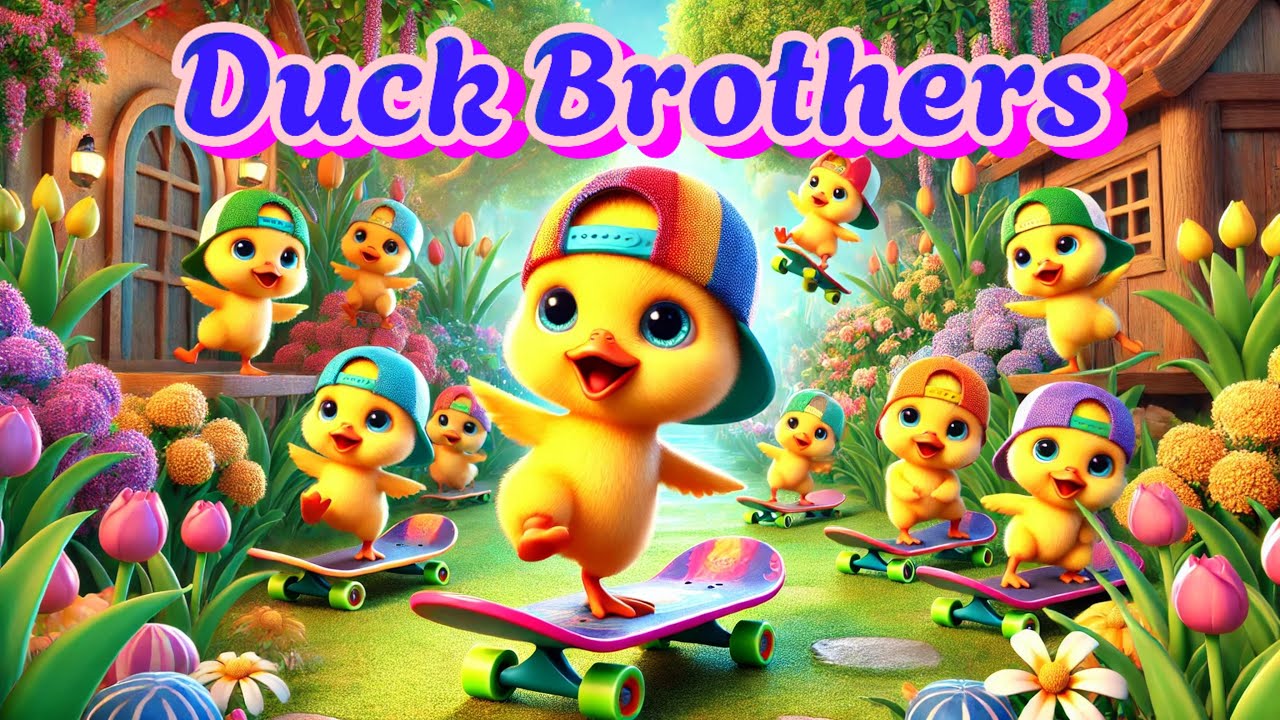 Duck Brothers!/Nursery Rhymes & Kids Songs - YouTube