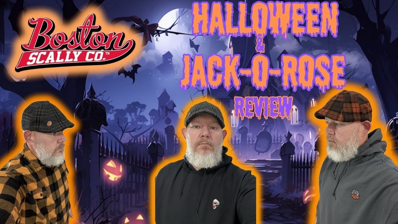 Halloween Rose & Jack-O’-Rose Scally Cap Review by Boston Scally Co. - YouTube