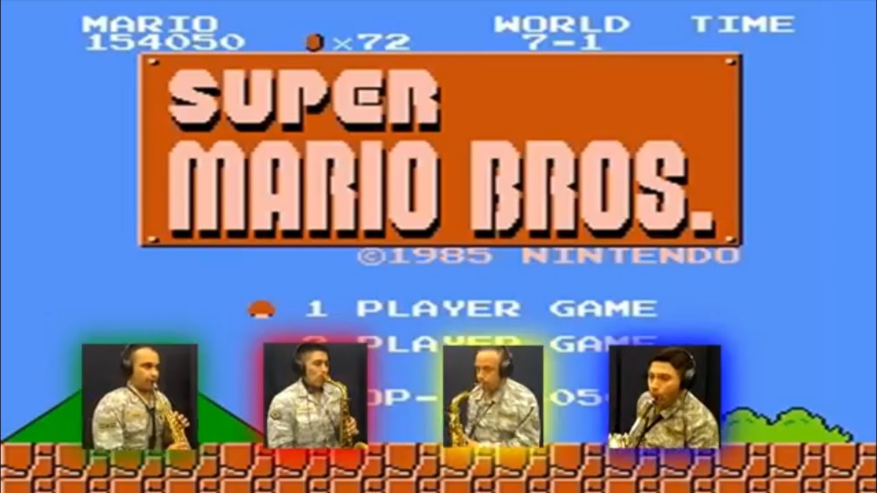 DÍA DEL NIÑO / SUPER MARIO BROS./ BANDA FACH - YouTube