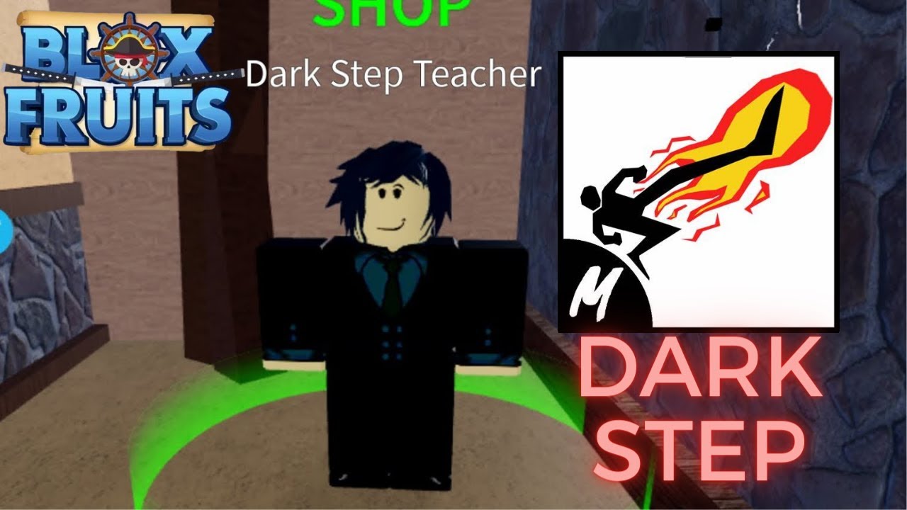 COMO CONSEGUIR o ESTILO DE LUTA DARK STEP no BLOX FRUITS (ROBLOX) - YouTube