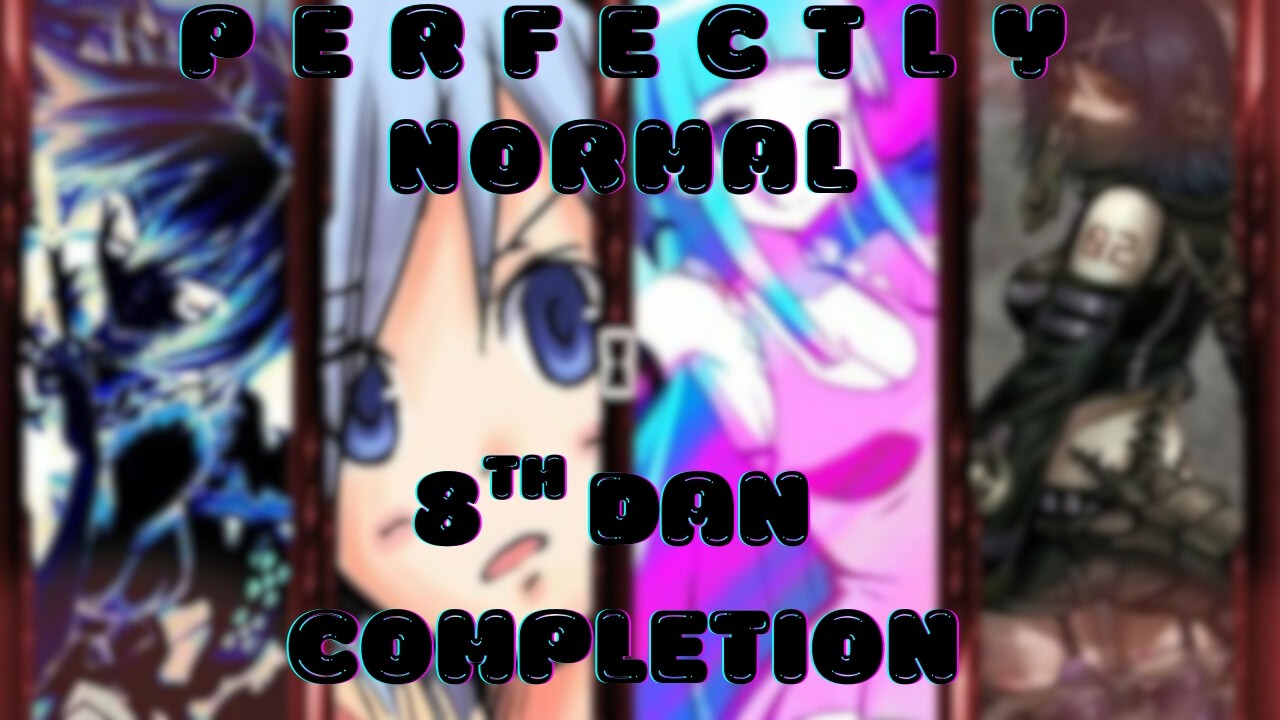 Perfectly normal 8th dan completion - YouTube