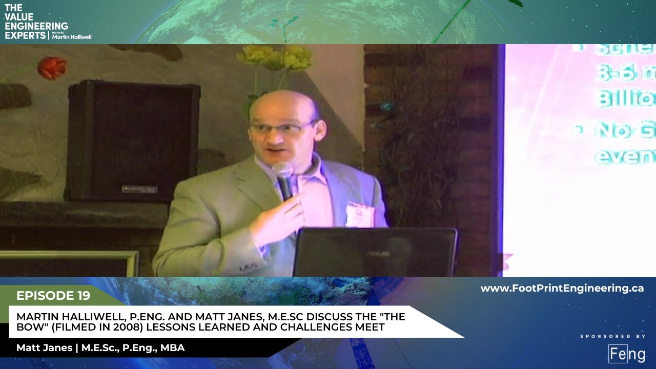 Martin Halliwell & Matt Janes Discuss the "The Bow"(Filmed in 2008 ...