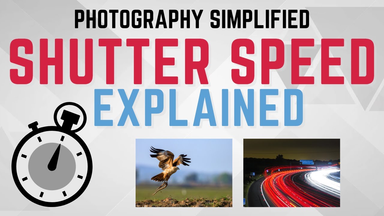 Shutter Speed Explained | How to Freeze or Capture Motion - YouTube