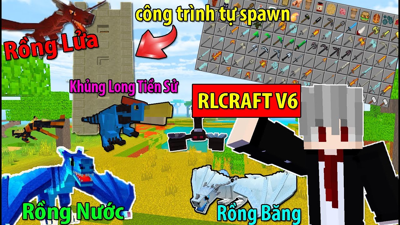 Addon RL CRAFT V6 Minecraft Pe 1.17 Giống PC 86% Mới Nhất - YouTube
