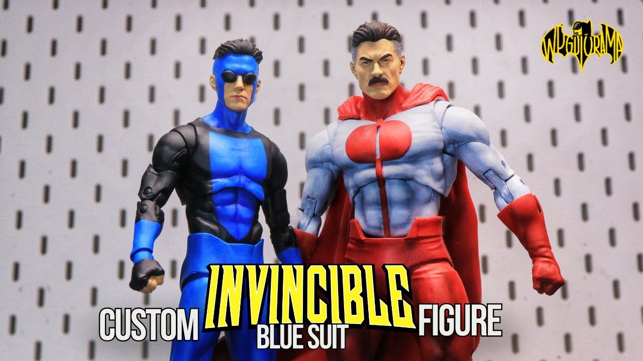 Custom Blue Suit Invincible - YouTube