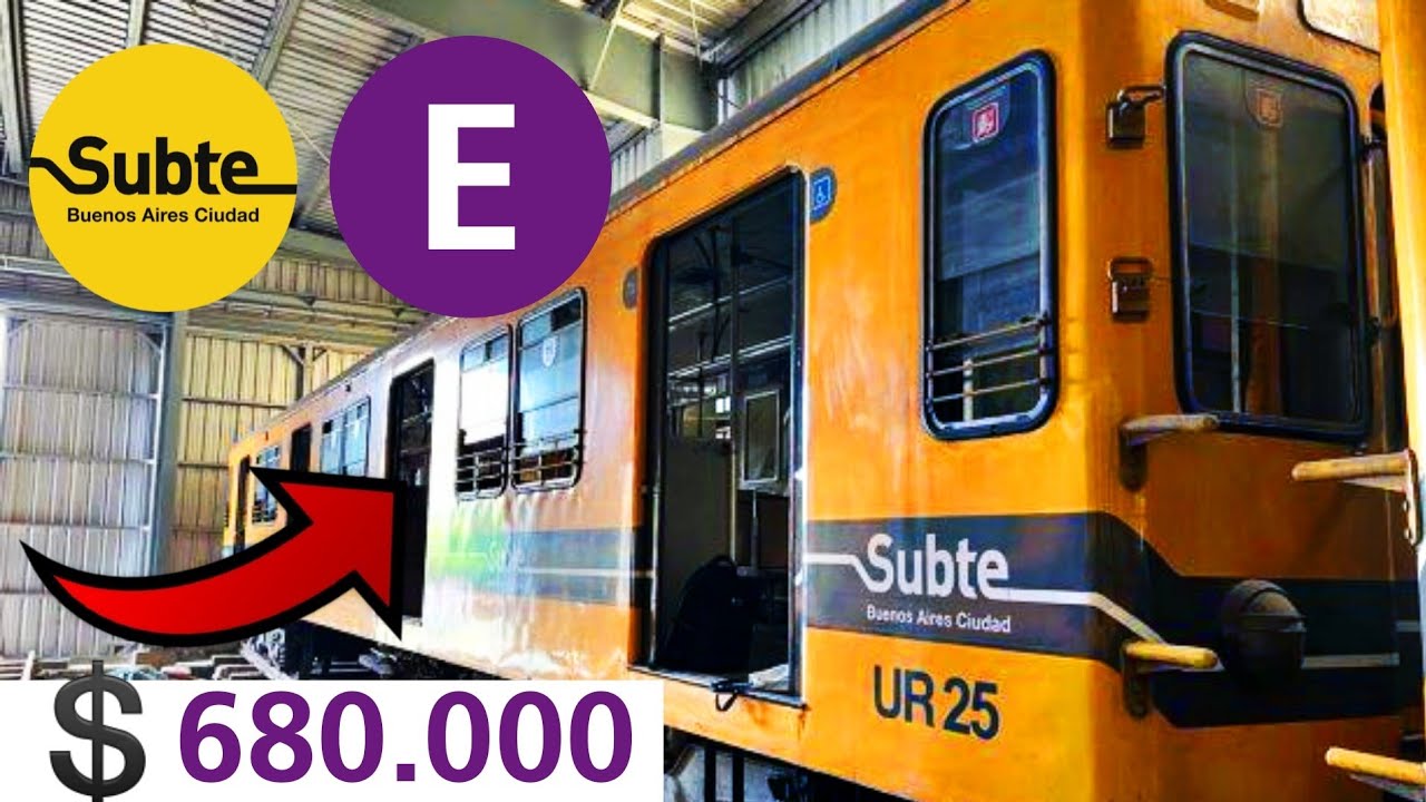SUBASTAN COCHES DEL SUBTE | El Final de los CAF GEE - YouTube