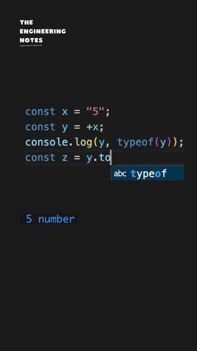 how to convert a string to a number and vice versa in less than 30 seconds - YouTube