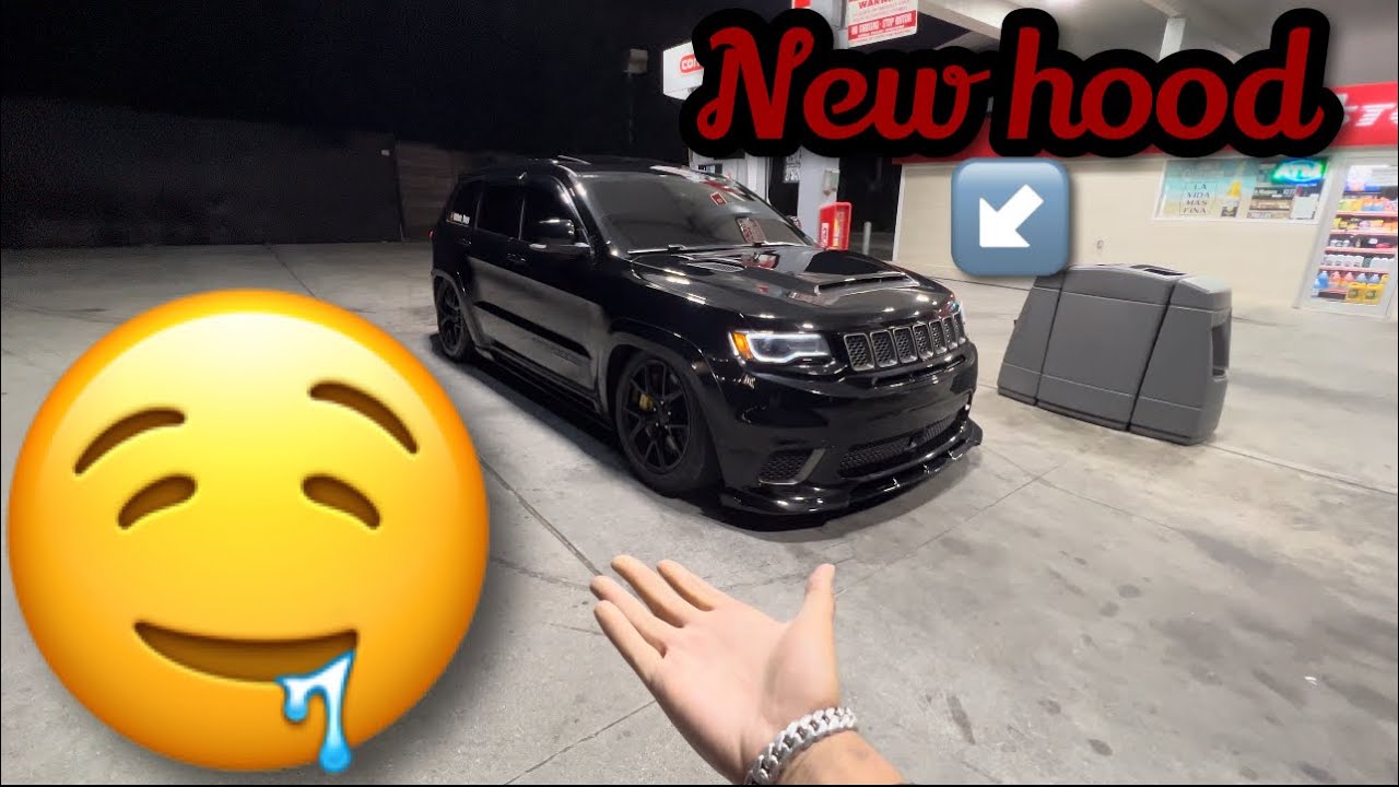 My bagged n boosted trackhawk get a new hood can’t wait to change the ...