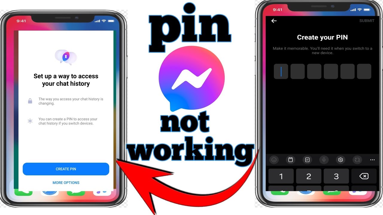 messenger pin code problem solved 2025 ||facebook messenger pin code # ...