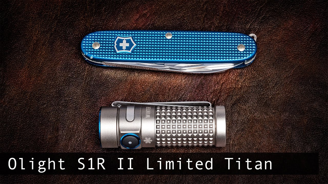 Olight S1R Baton II Titan Winter - Perfekte EDC Lampe - YouTube