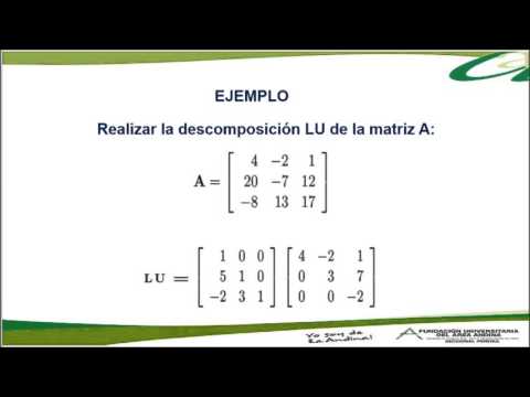 Descomposición LU - YouTube
