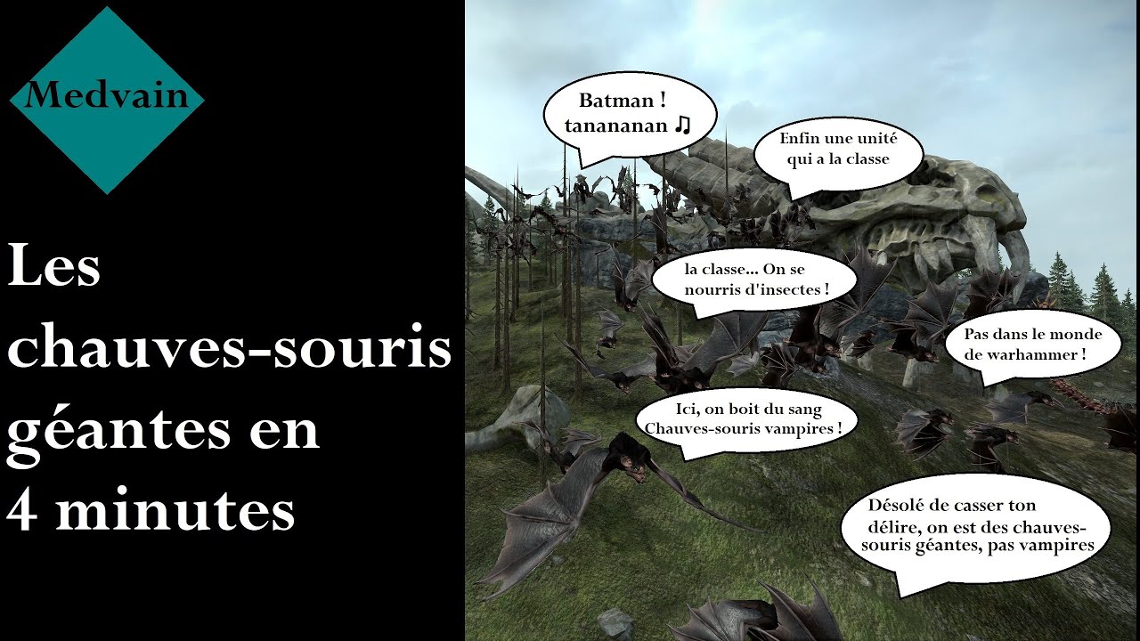 Les chauves-souris géantes en 4 minutes - YouTube